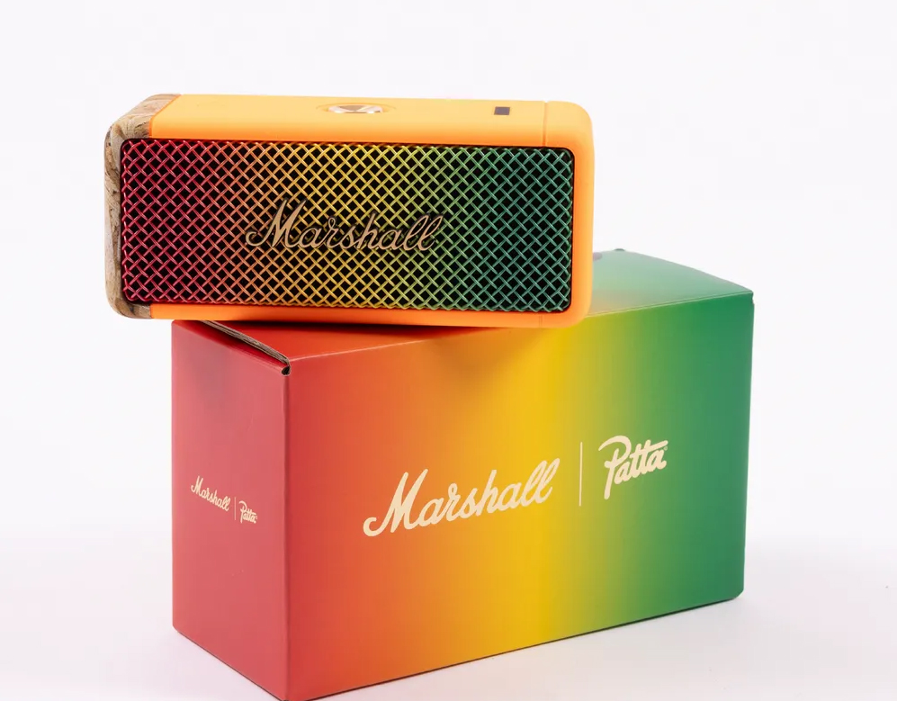 엠버튼2 마샬 X 파타 협업 한정판 스피커 | 디픽 (DPick)